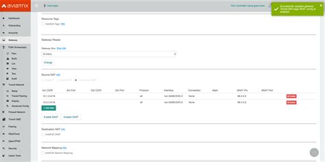 Aviatrix Next Gen Transit With Customized Snat And Dnat Features Documentation