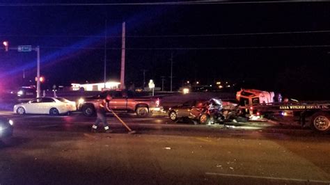 Speed Behind 5 Car Crash In Northwest Oklahoma City