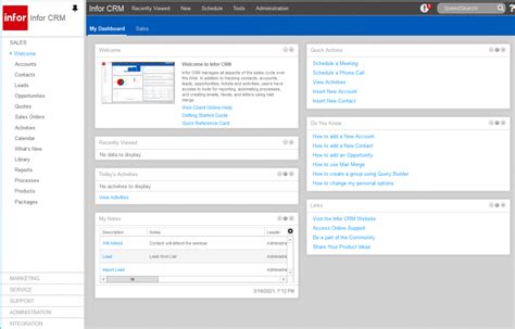 Infor Crm Web Client Customer Fx