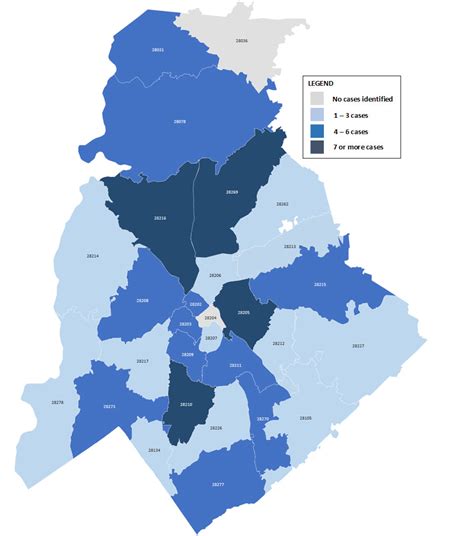 Zip Code Map Mecklenburg County Angela Maureene