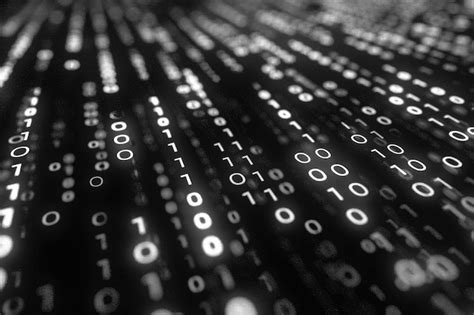 Premium Photo 4k Seamless Loop Of Digital Binary Code Background