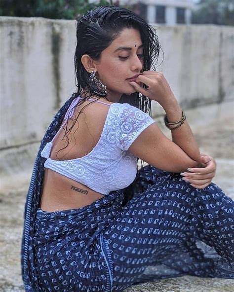 Actress In Wet Saree