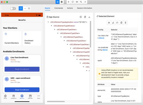 Dynamic Locator In Ios App Support Appium Discuss