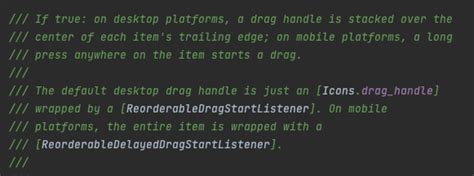 Listtile Does Not Show Built In Drag Handles When Using Reorderablelistview · Issue 80553