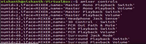 Amixer Command In Linux With Examples Geeksforgeeks