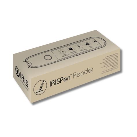 Irispen Reader 8 Stylo Scanner Lecteur Kardi