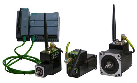 CDA Integrated Stepper Motors With Wireless Industrial Ethernet