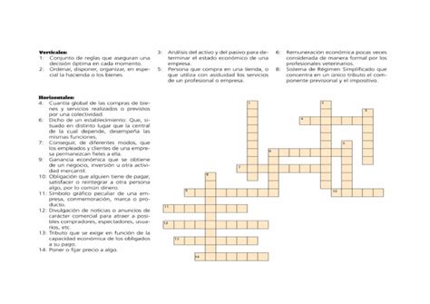 Crusigrama Pdf
