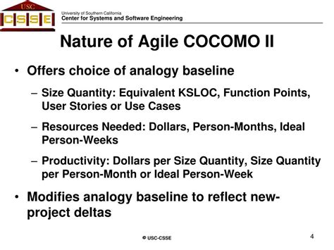 Ppt Integrating Case Based Analogy Based And Parameter Based Estimation Via Agile Cocomo Ii