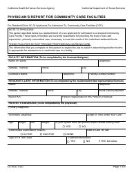 Form Lic602 Download Fillable Pdf Or Fill Online Physicians Report For