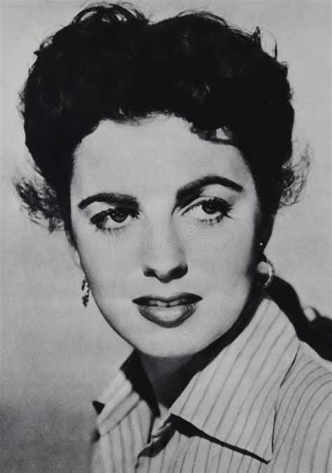 Old Magazine Portrait Photo Of American Actress Faith Domergue From