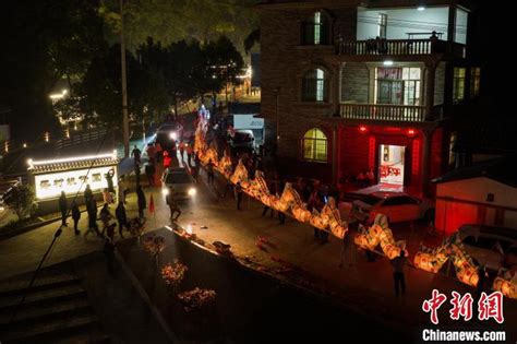 福建连城中国传统村落游龙闹元宵 民俗地理 华夏经纬网