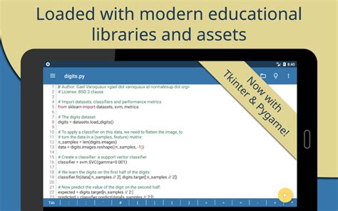 Python на Android лучших приложений для программирования
