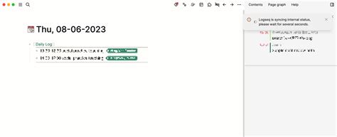 after executing editor updateblock with a large amount of data logseq