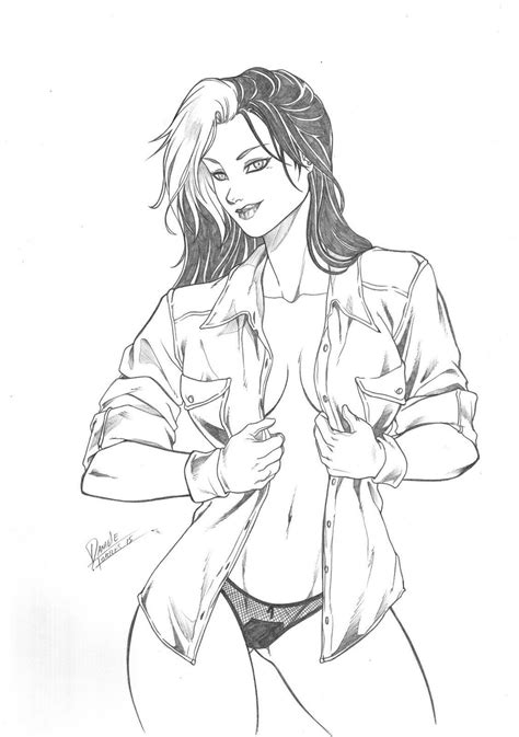 Rogue Sexy By Dannith On DeviantArt