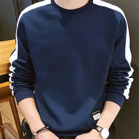 제아이 베이직 한줄 맨투맨 후드티셔츠 남성맨투맨 티셔츠 후드티 Herenkleding Model Jongens