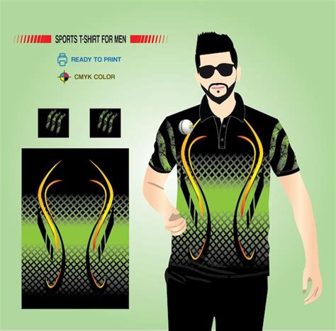 남자를 위한 T 셔츠 디자인 프리미엄 벡터