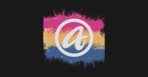 Pansexual Pride Atheist Symbol Pansexual Pride Atheist Symbol T