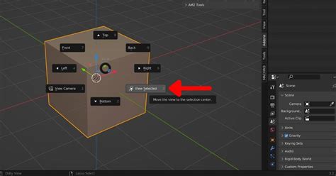 How To Focus On Objects In Blender