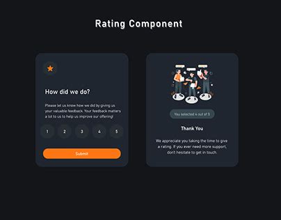 Rating Ui Projects Photos Videos Logos Illustrations And Branding Behance