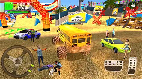 몬스터 트럭 경주가 화난 경찰을 멈췄습니다 🚔🏁 Best 2021 자동차 시뮬레이터 게임 Androidios 게임 플레이 Youtube