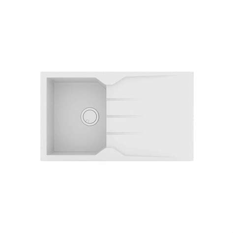 Sanitec Ultra Granite 805 Reversible Kitchen Sink 86 X 50 Cm