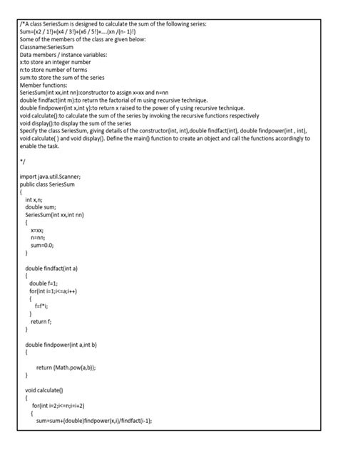Method Practice Program Class 11 1 Pdf Parameter Computer