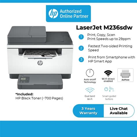Hp Laserjet Mfp M236sdn Printer 9yg08a All Tech Specs Tdk Solutions Ltd