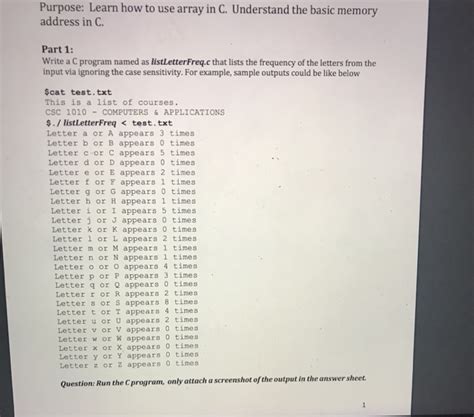 solved purpose learn how to use array in c understand the