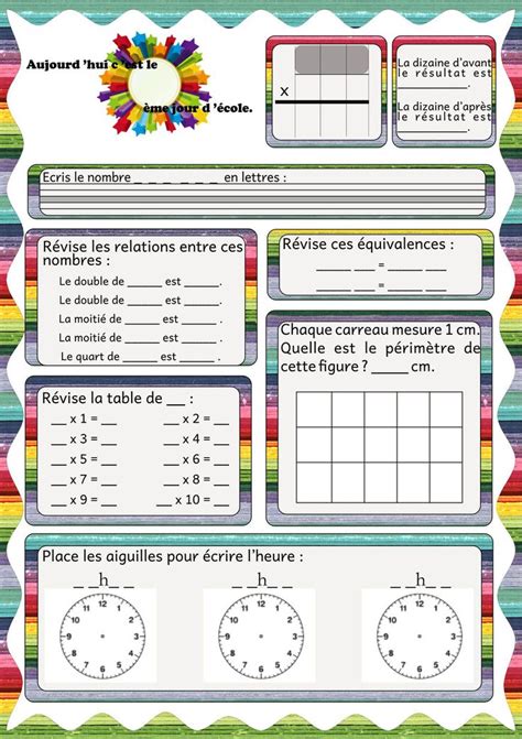 Exercices Programme Ce2 Exercice Ce2 Programme Ce2 Ce2