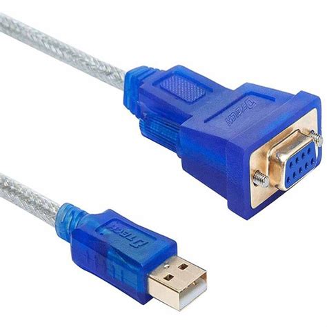 Dtech DT 5002B USB To Female DB9 Serial Port 1 8M PL2303G IC RoboticsDNA