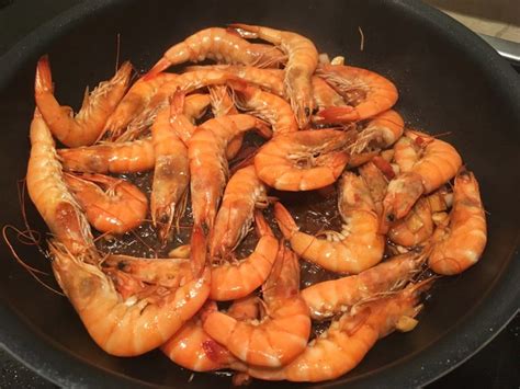 Скариди със соев сос и чесън