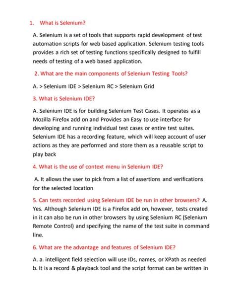 Introduction To Selenium Pptx Browsers Computer Software And Applications