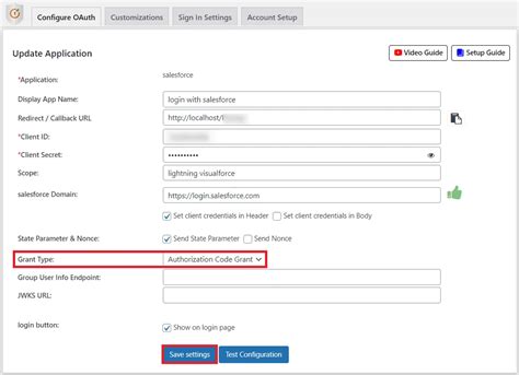 Salesforce Single Sign On Sso Login For Wordpress Salesforce Oauth