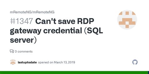 can t save rdp gateway credential sql server · issue 1347