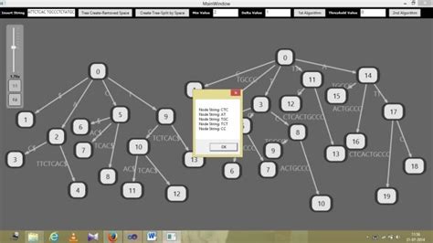 Suffix Tree By Creating Multiple Trees Upon Gaps For The String S1