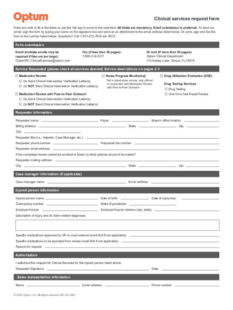 Fillable Online Optum Workers Comp And Auto No Fault Clinical Referral Form Fax Email Print