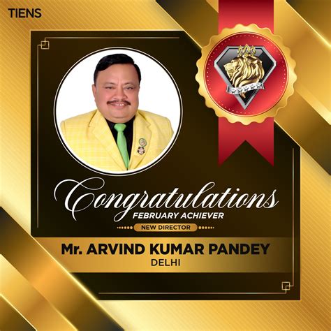 Congratulations Of Our New Tiens India Official