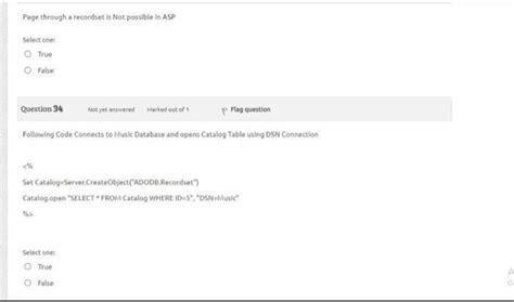 Solved Page Through A Recordset Is Not Possible In Asp