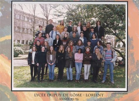 Photo De Classe 2nd De 1996 Lycée Dupuy De Lome Copains Davant