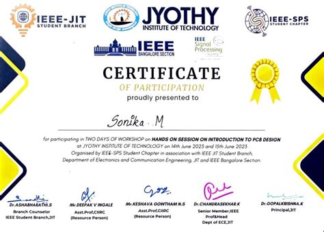 sonika m on linkedin pcbdesign jyothyinstituteoftechnology