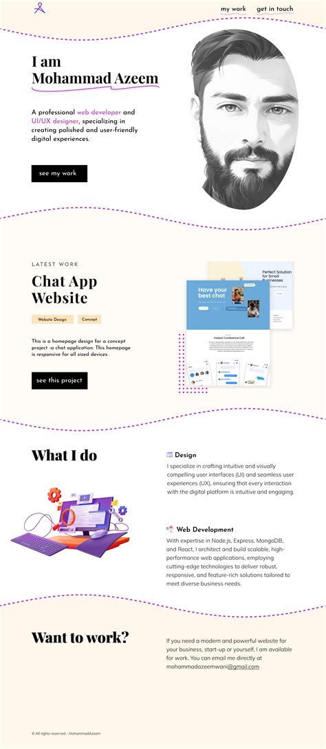 Github Mohammadazeemwaniportfolio Mohammad Azeem Developer