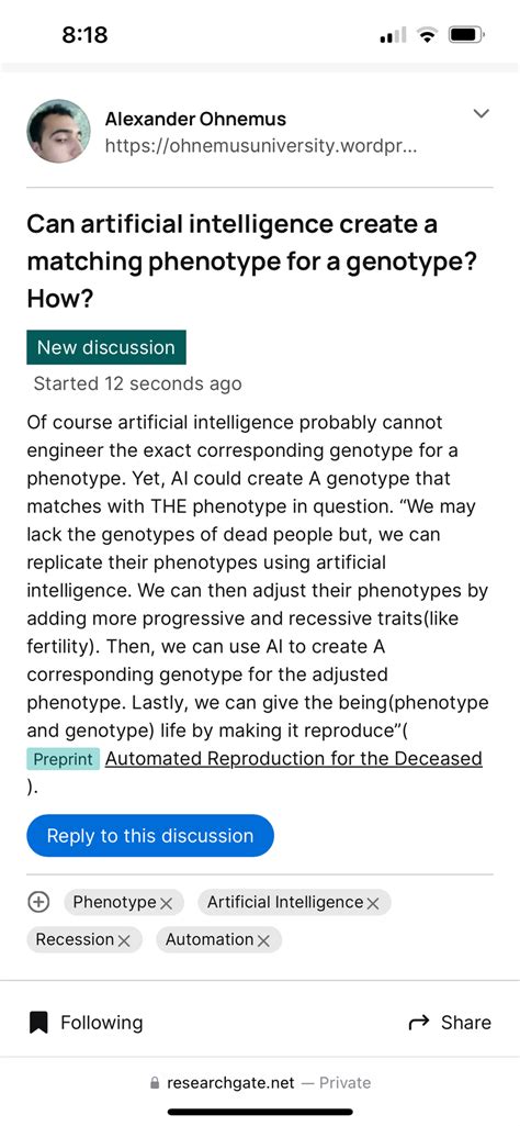 pdf can artificial intelligence create a matching phenotype for a