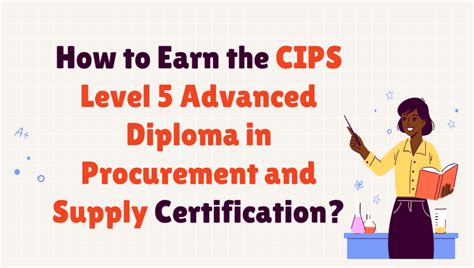 How To Earn The Cips Level 5 Advanced Diploma In Procurement And Supply Certification Certdeed
