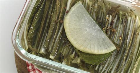 깻잎무쌈 무초절임 쌈무 만드는 법