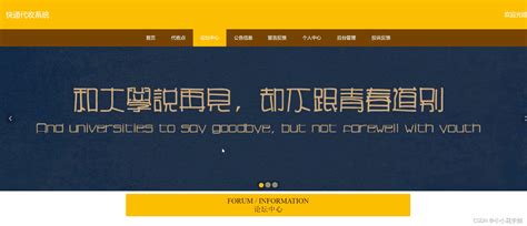 Java毕设项目快递代收系统（javavuemybatismavenmysql）使用vue3和mybatis完成快递柜管理系统实现快递员快递的存入、收件人取出功能。当 Csdn博客