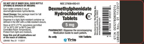 Dexmethylphenidate Hydrochloride Tablet
