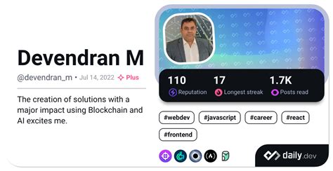 Devendran M Devendranm Dailydev