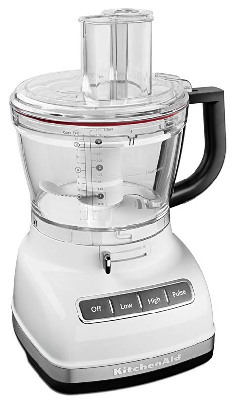 Kitchenaid 14 Cup Food Processor With Dicing Kit Kfp1466wh