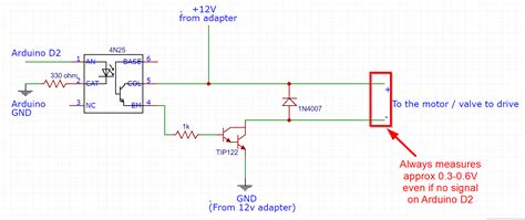 Solenoid Valve With Optocoupler And Transistor Project 51 Off